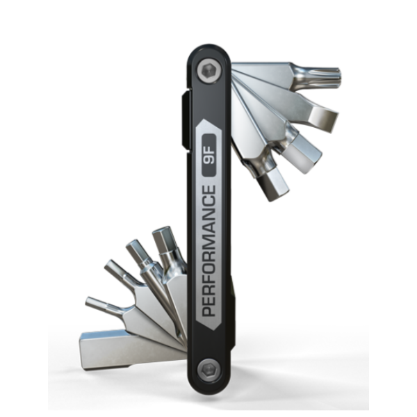 Pro Performance Mini Tool - Alloy, 9 Functions – CrossRoad Cycles